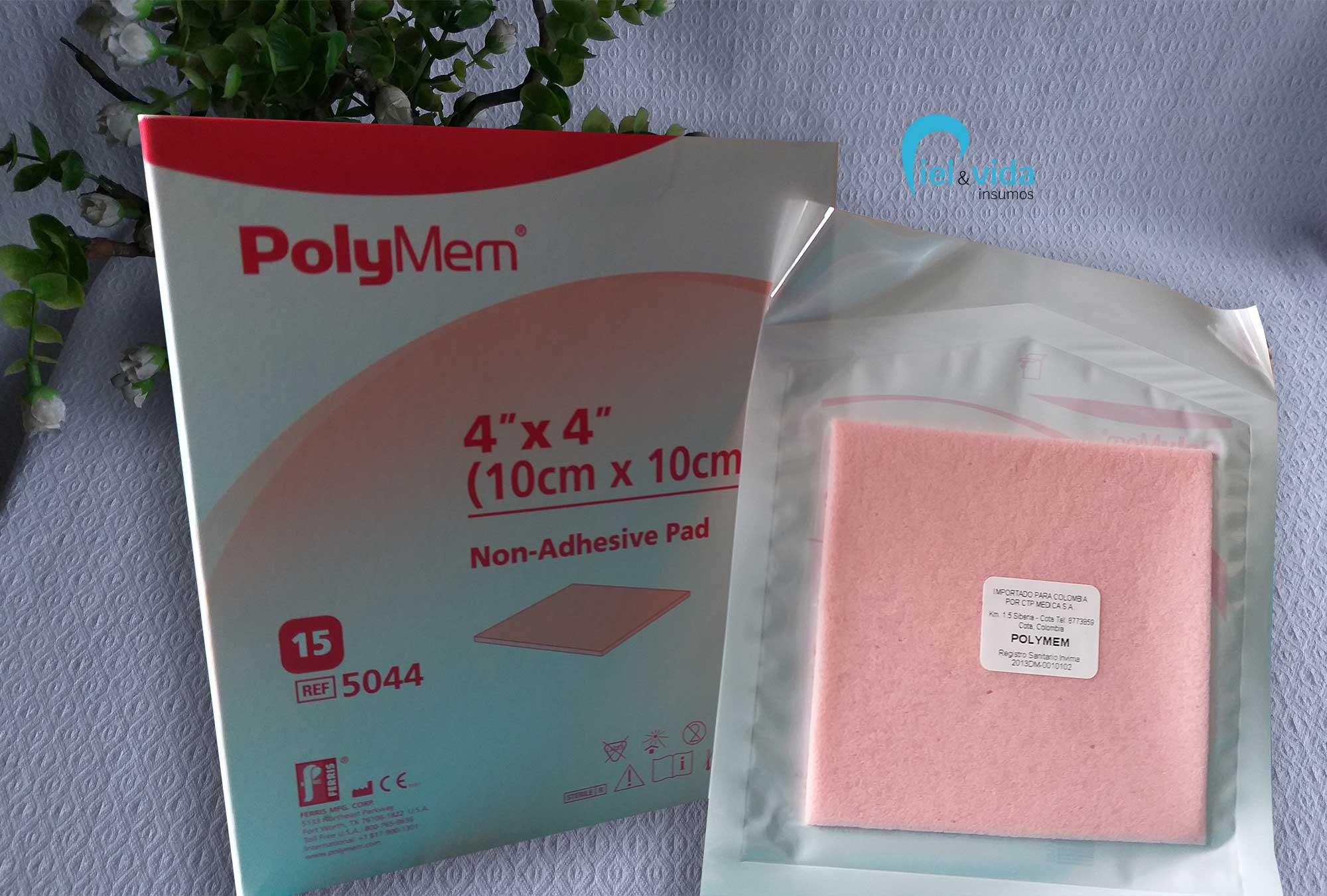 Apósito Polymen Rosado – Piel y Vida Insumos