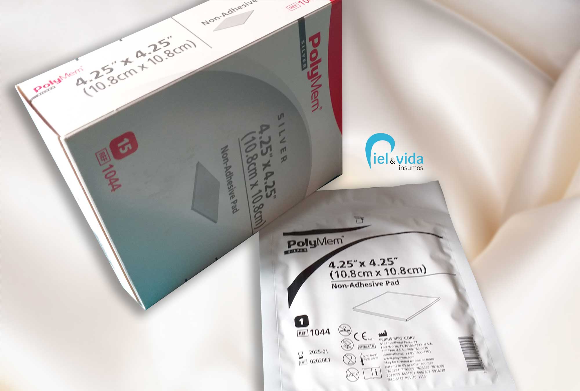 Apósito Polymen Plata – Piel y Vida Insumos