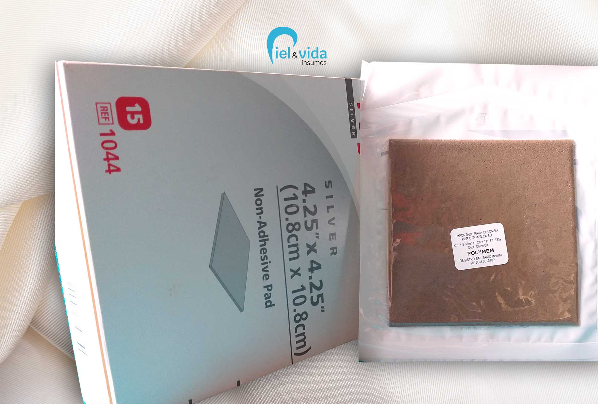 Apósito Polymen Plata – Piel y Vida Insumos